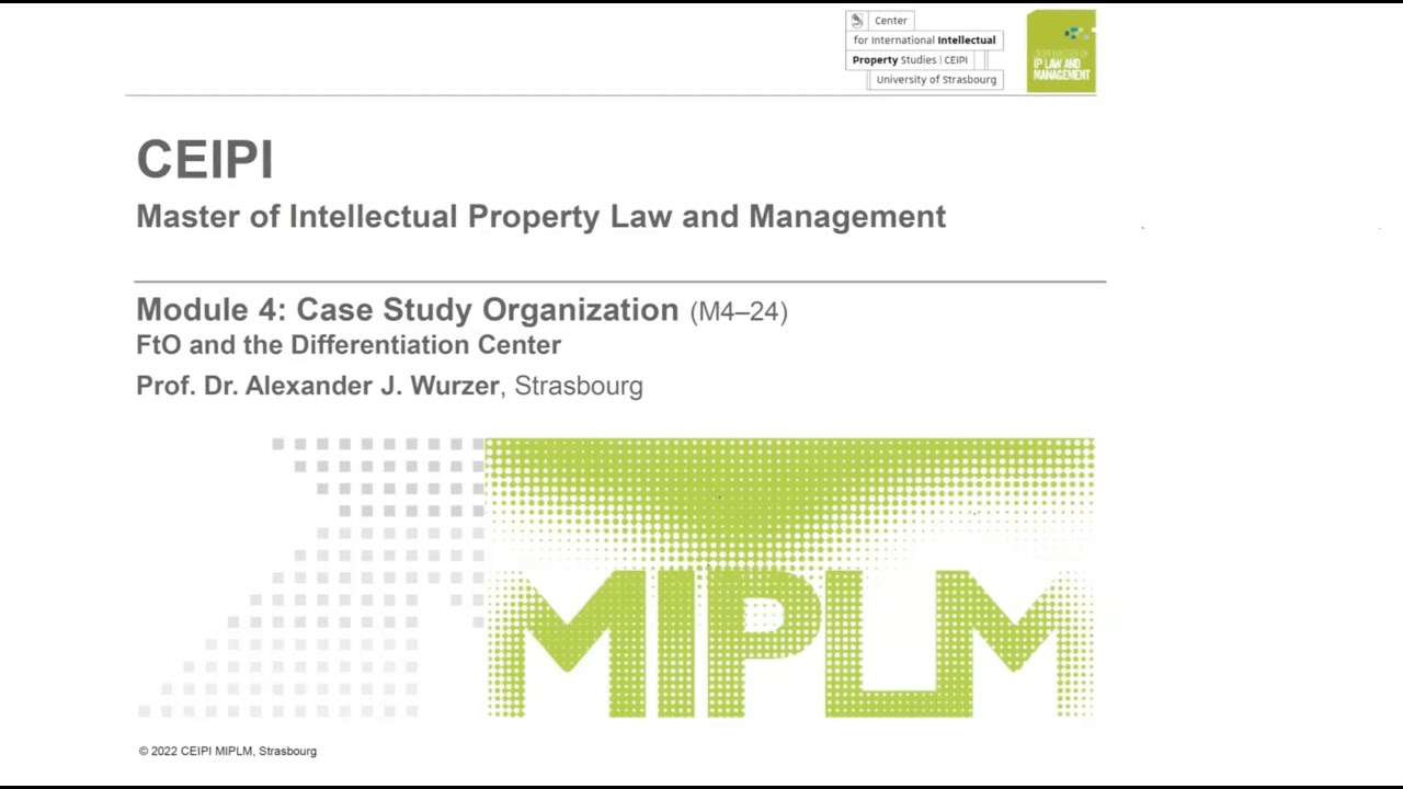 Case Study: IP design for medical technology - IP Business Academy